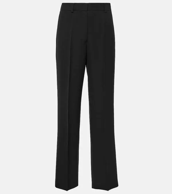 TOTEME High-rise Straight Pants