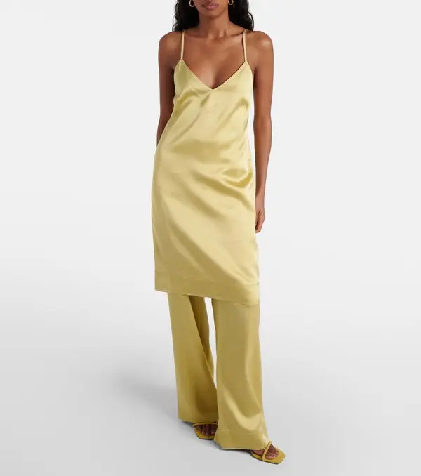 TOTEME Satin Slip Dress