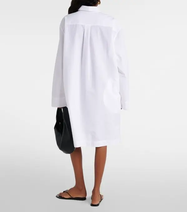 TOTEME Oversized Cotton Shirt Dress