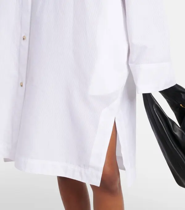 TOTEME Oversized Cotton Shirt Dress
