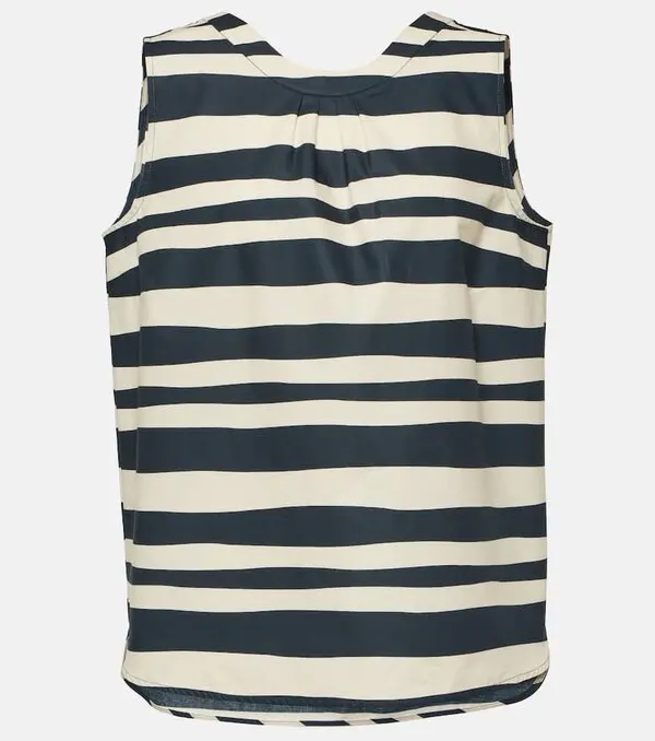 Max Mara Striped Cotton Top
