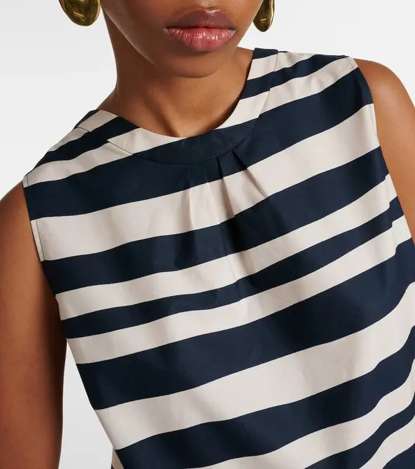 Max Mara Striped Cotton Top