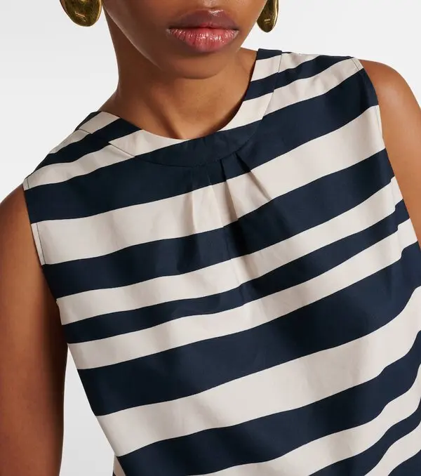 Max Mara Striped Cotton Top
