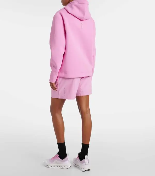 Loewe X On Logo Jersey Hoodie - Pink | Editorialist