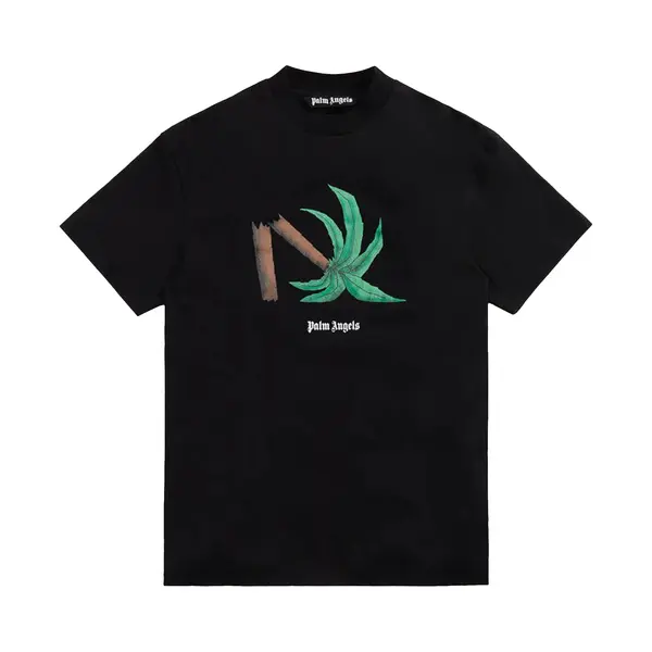Palm Angels Broken Palm Classic T-shirt - Black