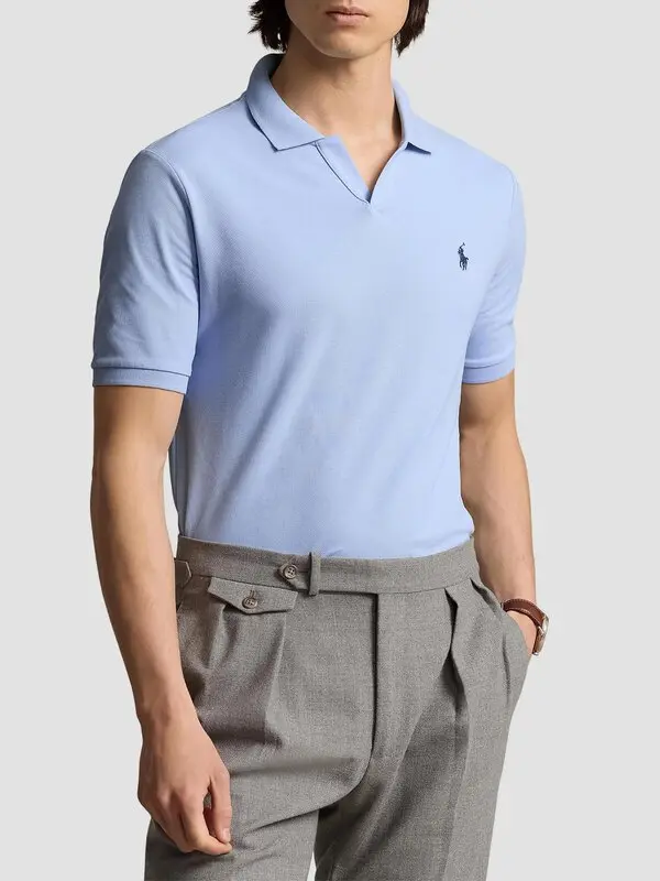 Polo Ralph Lauren Stretch Mesh Johnny Collar Polo Shirt