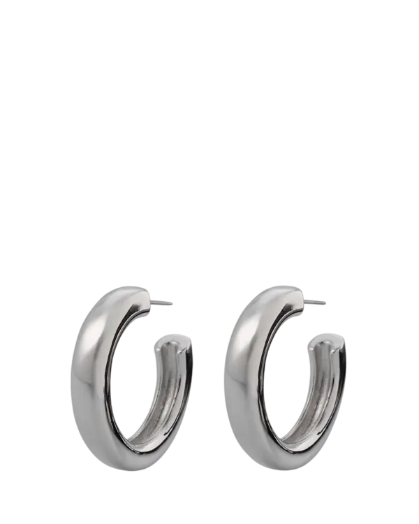 BEN-AMUN Alexis -plated Hoop Earrings - Silver