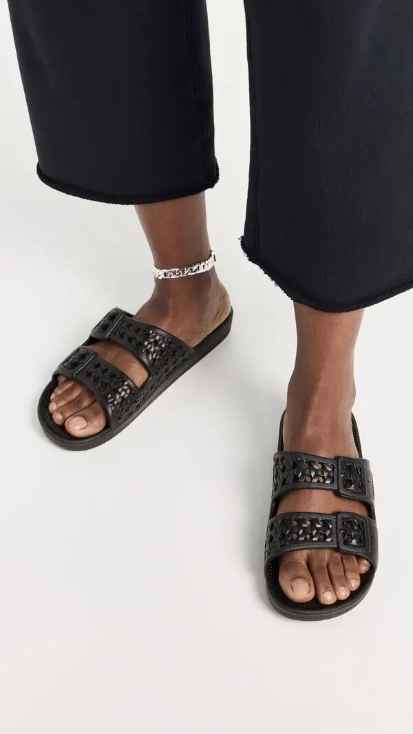 Freedom Moses Paz Sandals - Black