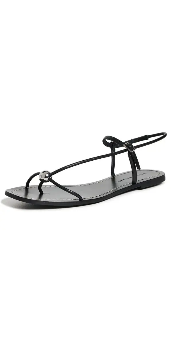 LOEFFLER RANDALL Lara Strappy Sandals - Black