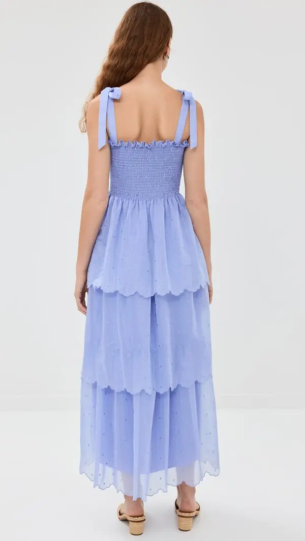 Hill House Home The Elise Nap Dress In Hyacinth - 50% Off | Editorialist