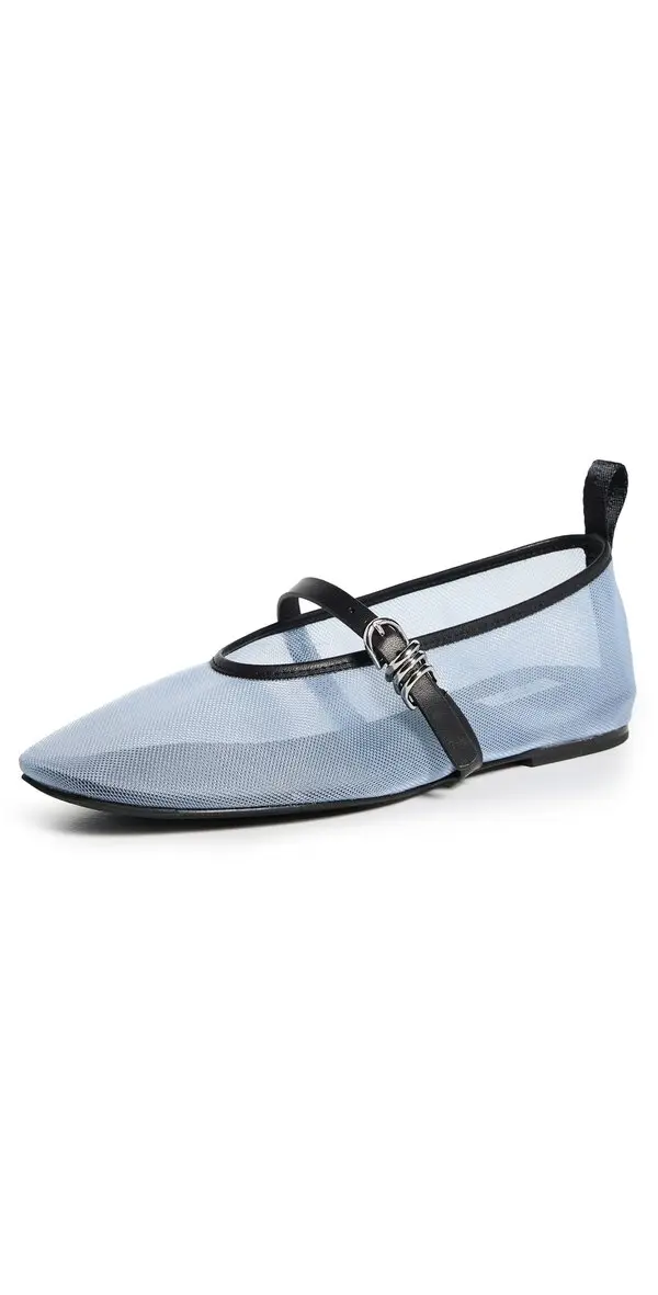 Rag & Bone Spire Mesh Mary Jane Flats