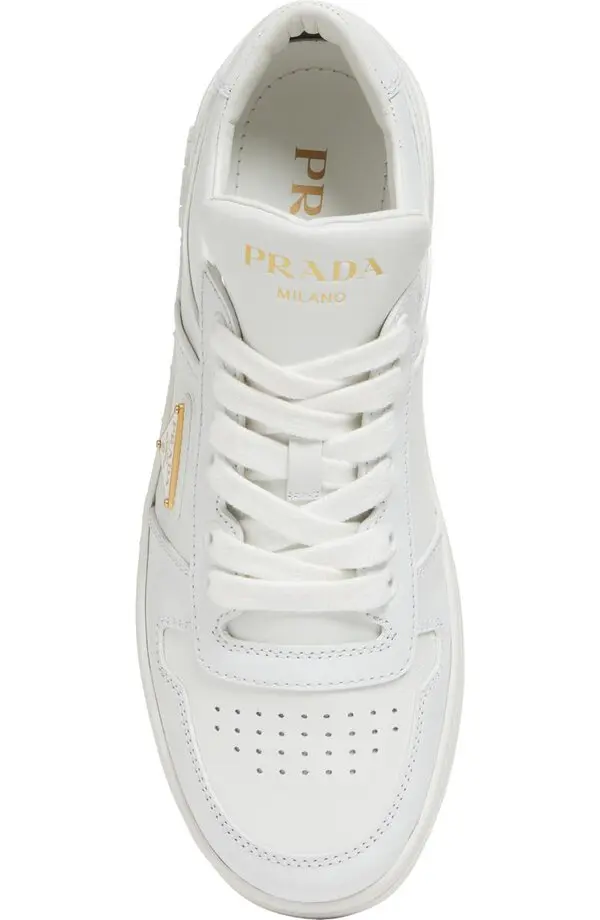 Prada Downtown Low-top Sneakers - Bianco