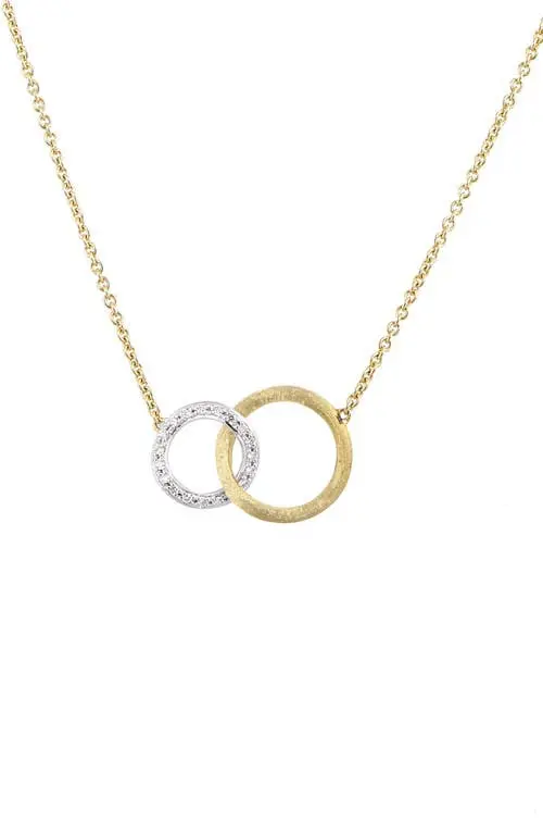 Marco Bicego Jaipur Interlock Pendant Necklace - 18k Yellow Gold
