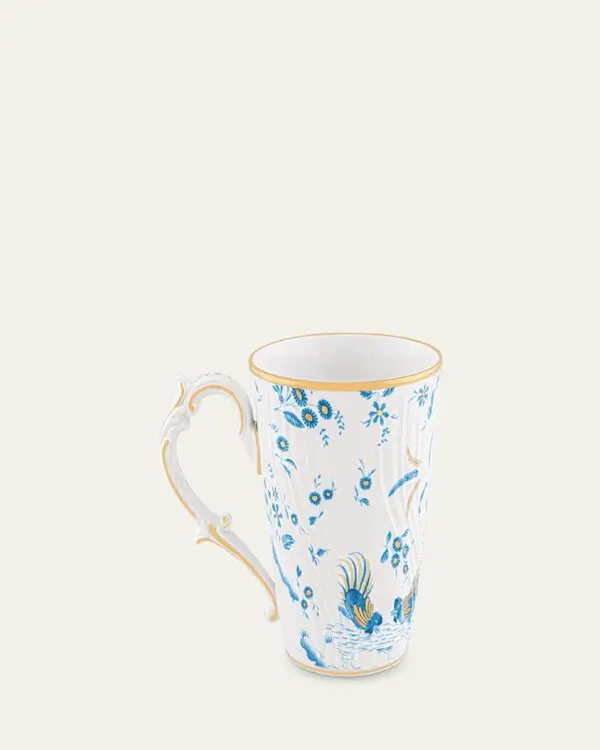 GINORI 1735 Oro Di Doccia Turchese Mug, 13 Oz
