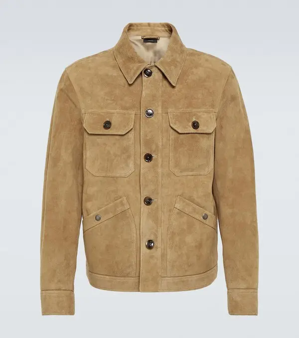 TOM FORD Suede Field Jacket