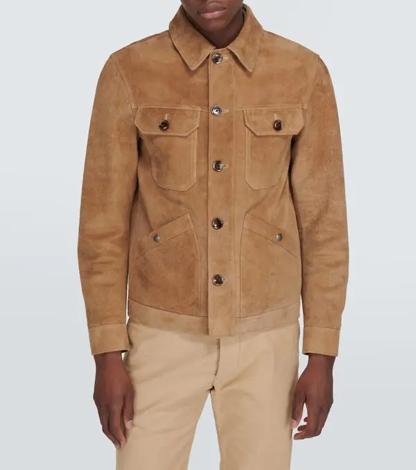 TOM FORD Suede Field Jacket