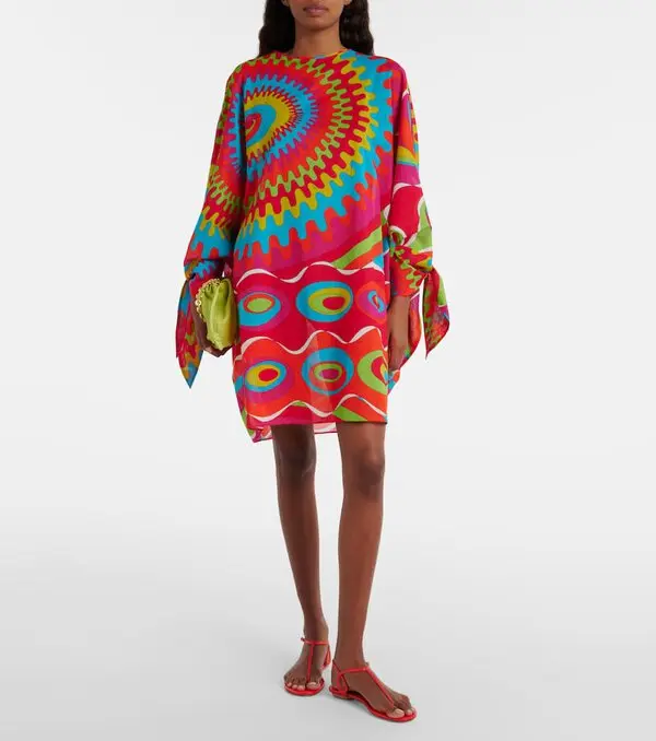 Emilio Pucci Bersaglio Printed Cotton Kaftan
