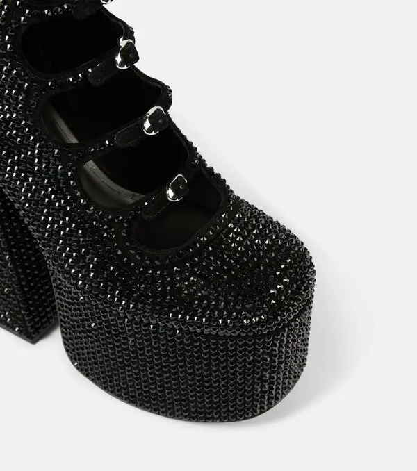 Marc Jacobs Kiki Embellished Platform Boots