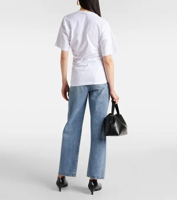 TOTEME Twisted Cotton Jersey T-shirt