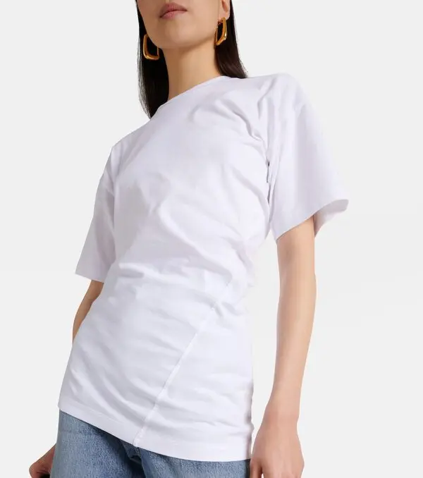 TOTEME Twisted Cotton Jersey T-shirt - White