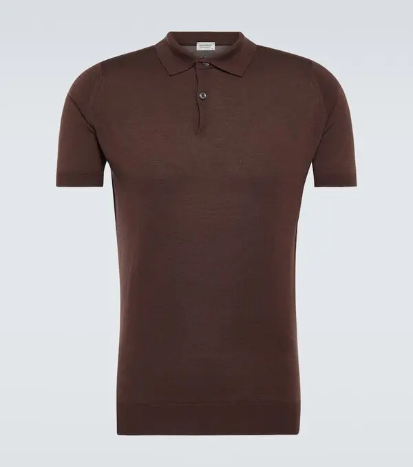 John Smedley Payton Wool Polo Shirt