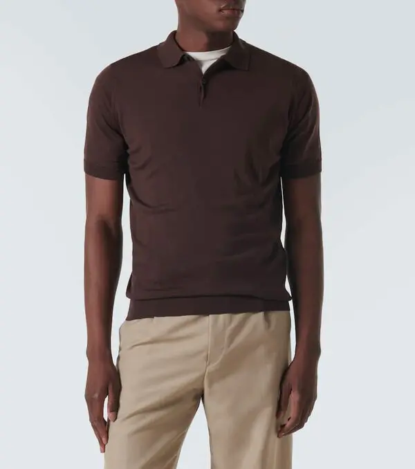 John Smedley Payton Wool Polo Shirt