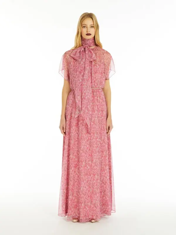 flared technical mesh dress max mara Max Mara Kiens Mesh Flared Midi Dress