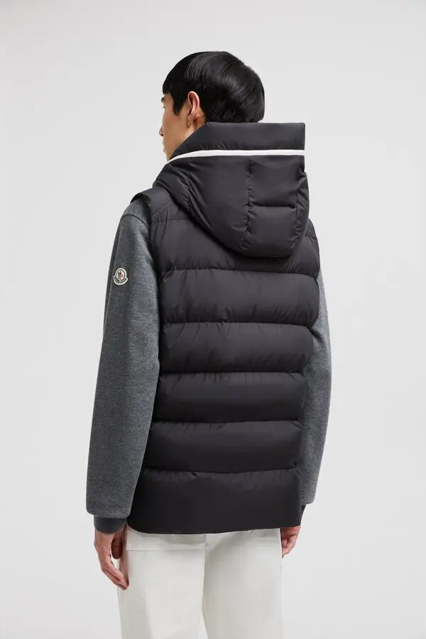 トップス MONCLER-BLACK CARDAMINE VEST Moncler - Cardamine down vest Moncler