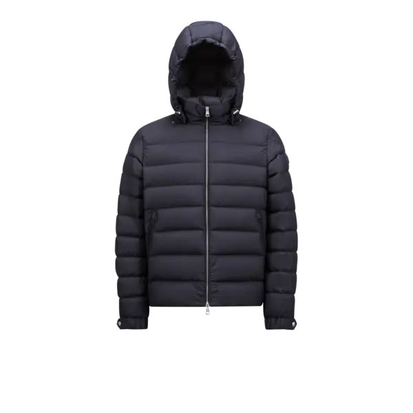 Moncler Arneb Hooded Down Jacket - Blue