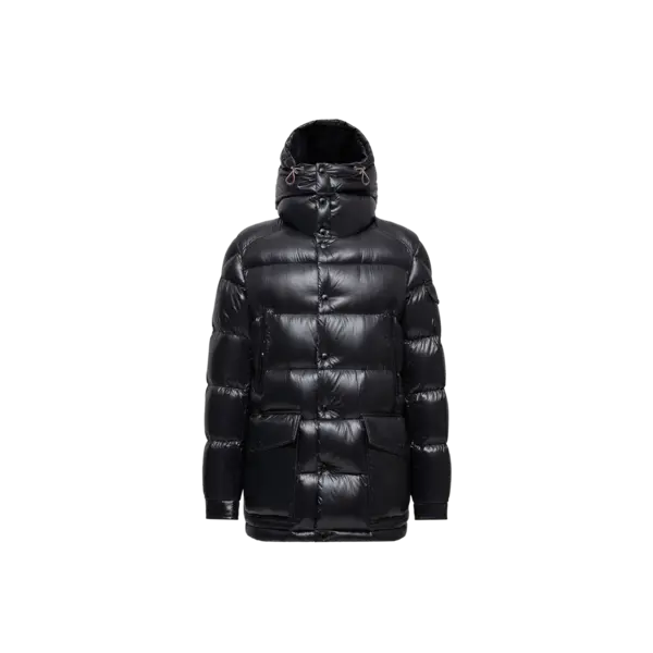 Moncler Chiablese Hooded Down Jacket - Black