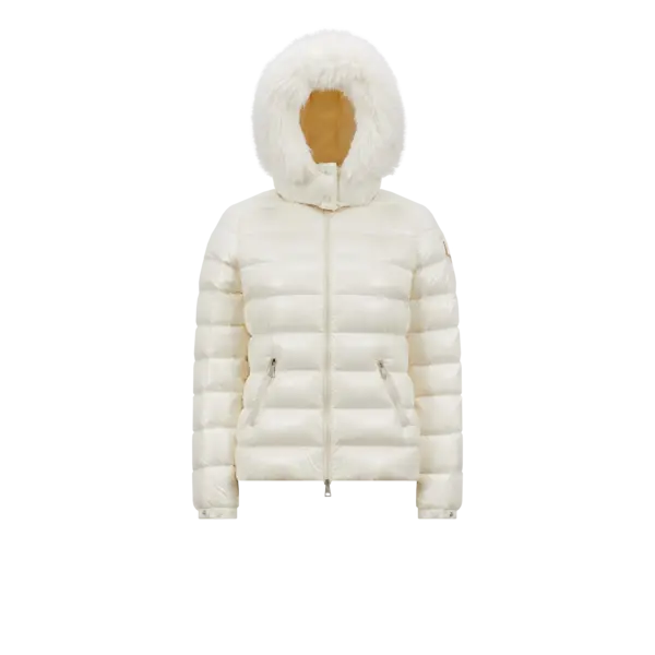 Moncler Badyf Hooded Down Jacket - White