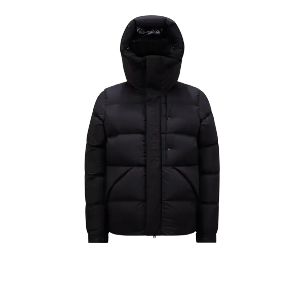 Moncler Madeira Hooded Down Jacket Black Editorialist