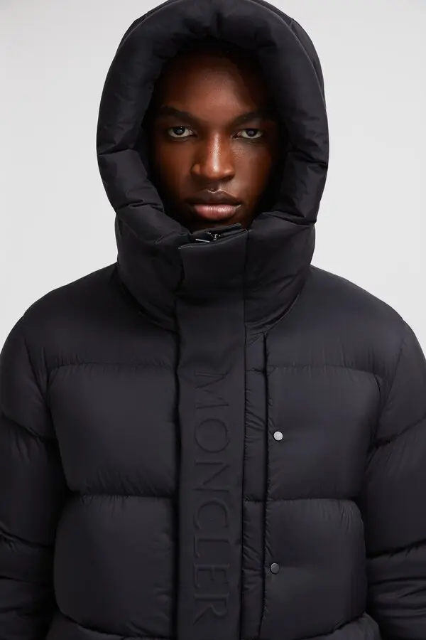 Moncler Madeira Hooded Down Jacket - Black | Editorialist