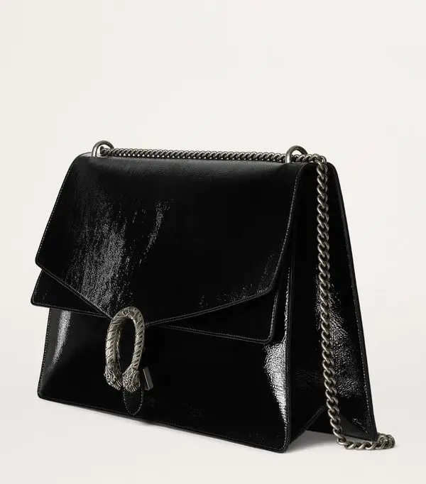 Gucci Large Leather Dionysus Shoulder Bag