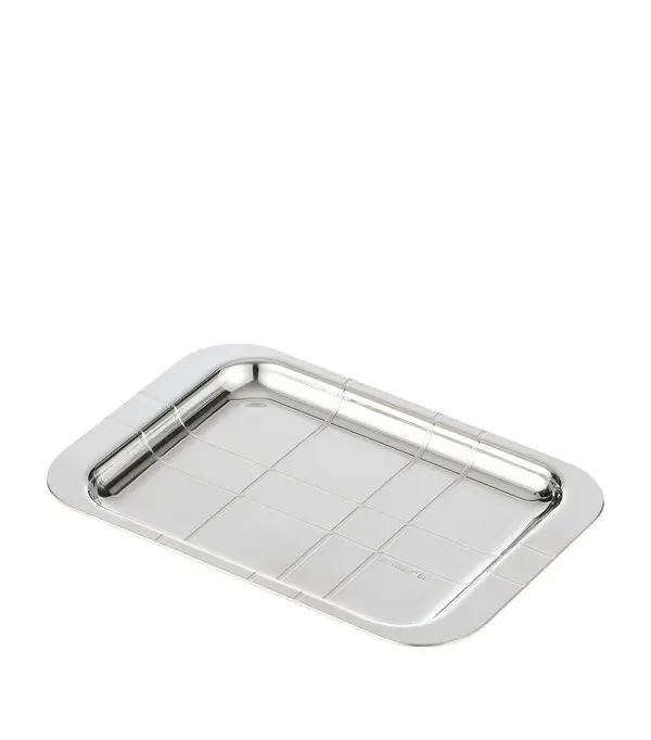 Christofle Plated Graphik Tray