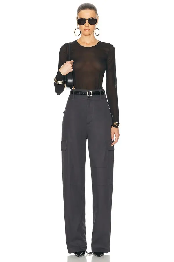 Saint Laurent Wide Leg Pant