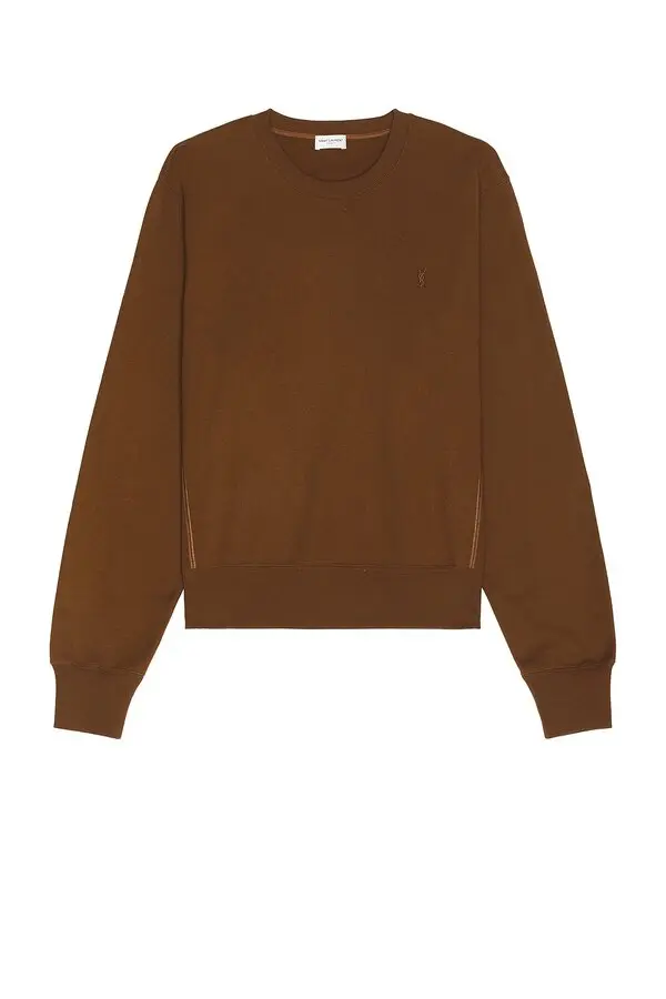 Saint Laurent Version Sweat Hoodie - Ocre