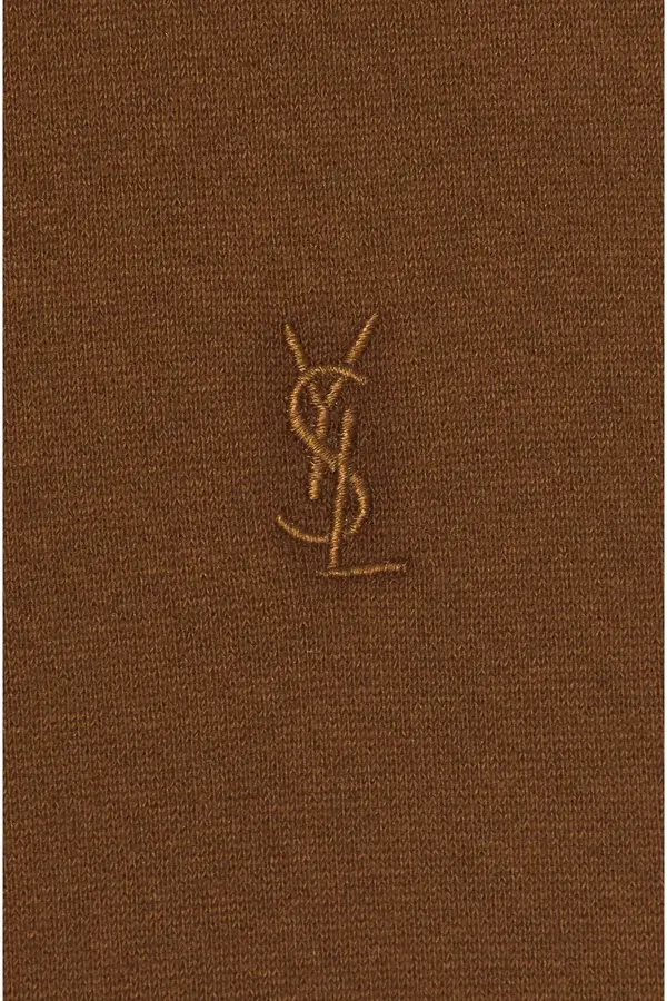Saint Laurent Version Sweat Hoodie - Ocre