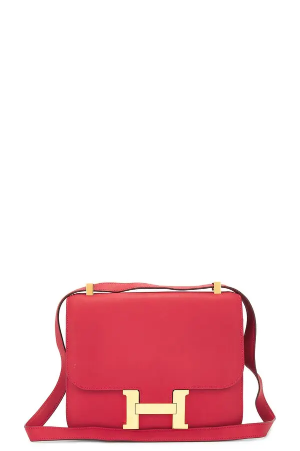Hermès Constance 24 Shoulder Bag - Red