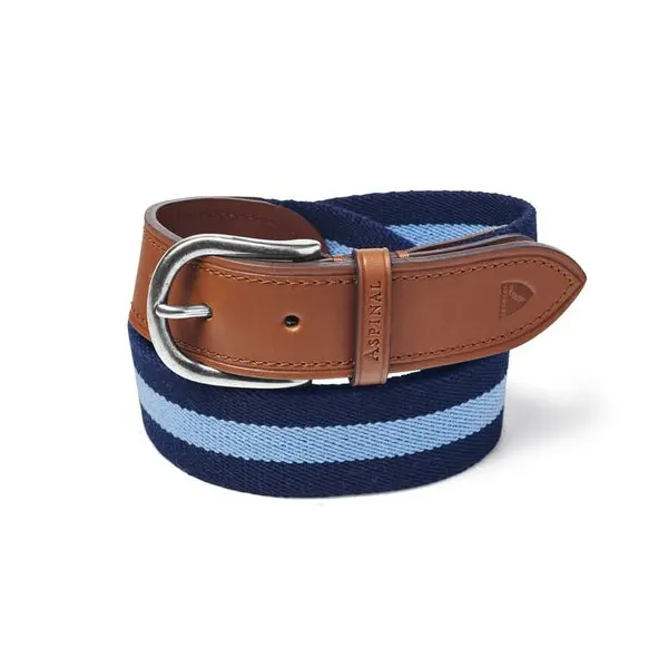 ASPINAL OF LONDON Webbing Belt - Blue