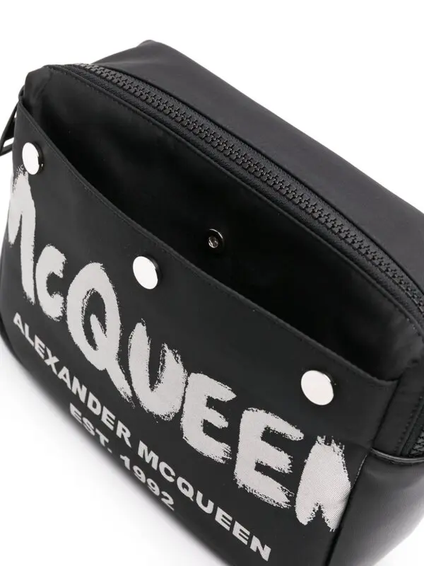 Alexander McQueen Logo-print Messenger Bag