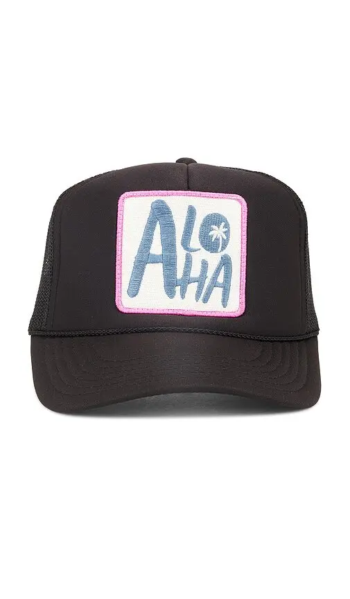 FRIDAY FEELIN Aloha Cap - Black