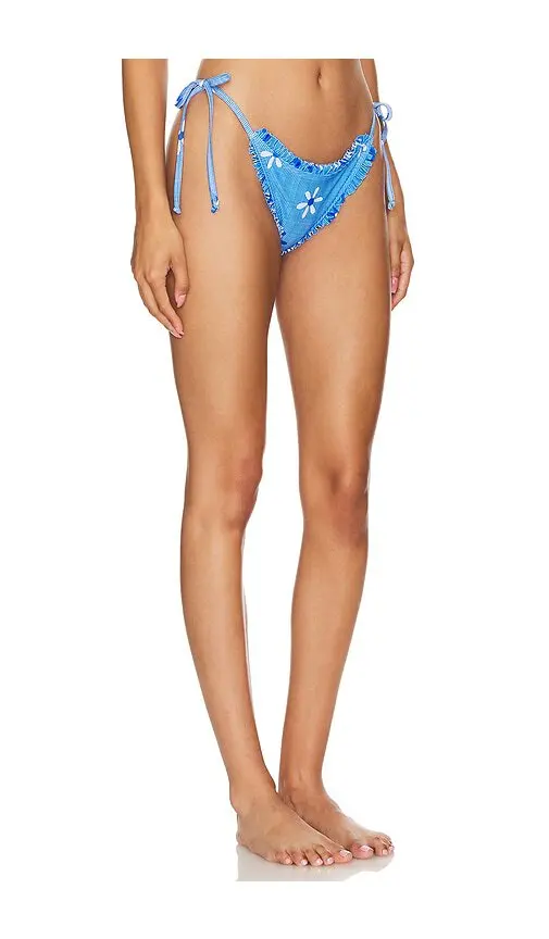 MORE TO COME Lolita Bikini Bottom - Blue