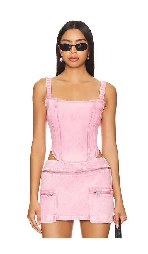 BY.DYLN Monica Corset Top