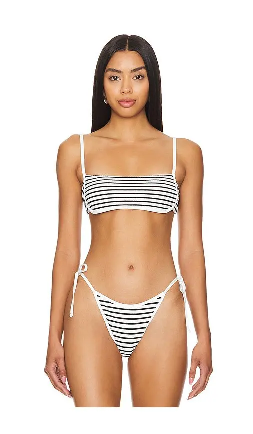 L*Space Hazel Bikini Top - Sailing Along Stripe