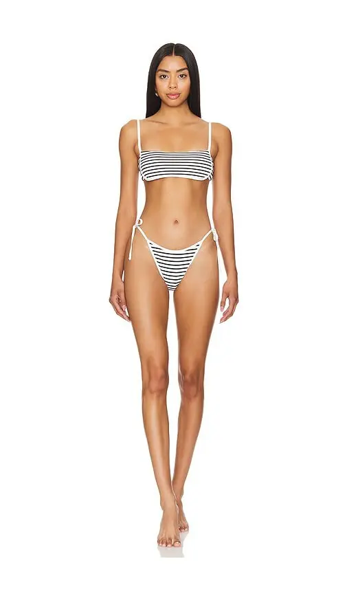 L*Space Levy Bitsy Bottom - Sailing Along Stripe