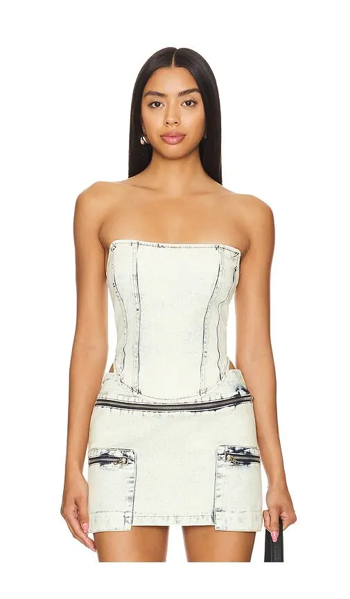 BY.DYLN Zayne Corset Top