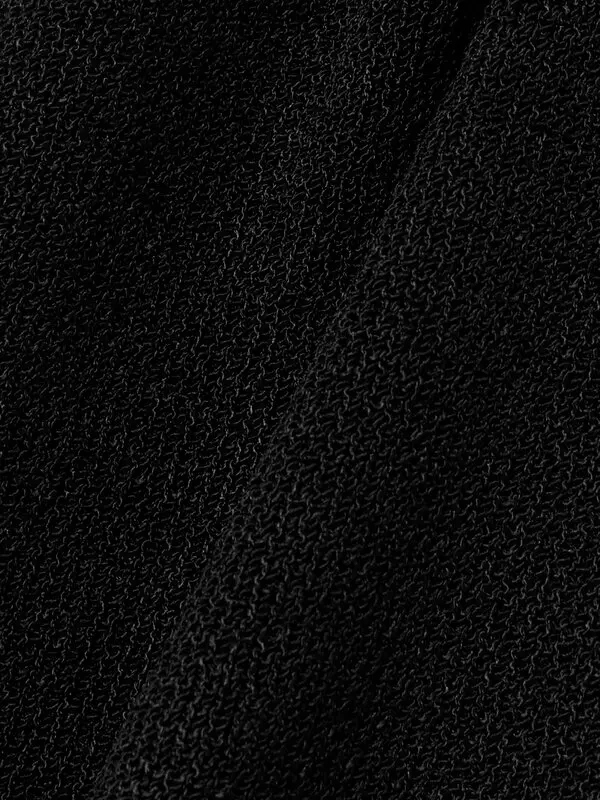 Proenza Schouler Stevie Asymmetric Open-knit Halterneck Top - Black