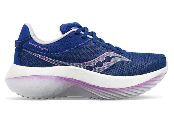 Saucony Kinvara Pro Athletic Sneakers - Indigo/mauve