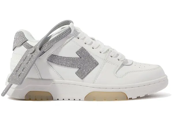 Off-White Ooo Low Top Sneakers - White/silver